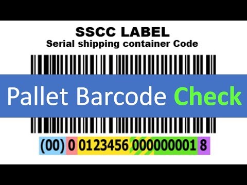 Pallet Barcode Check - YouTube