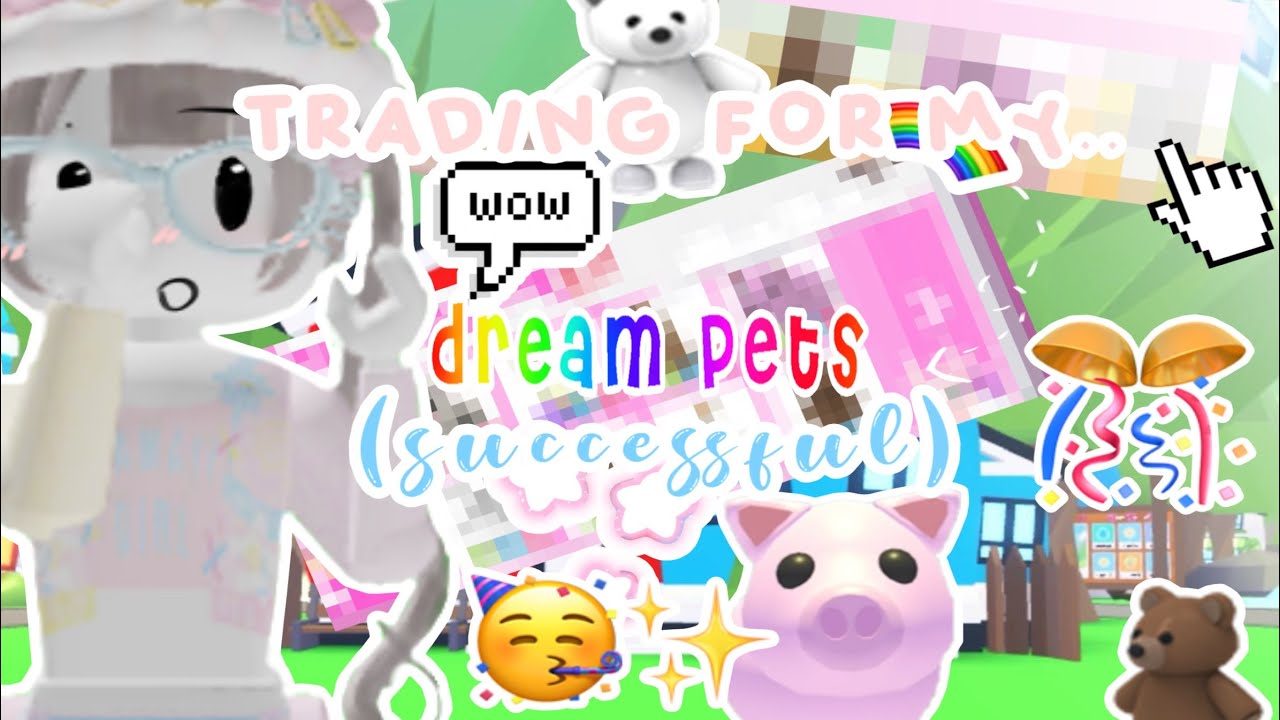 [ 💕 ] trading for my dream pets ! (successful) + commentary [ 🪞 ] - YouTube