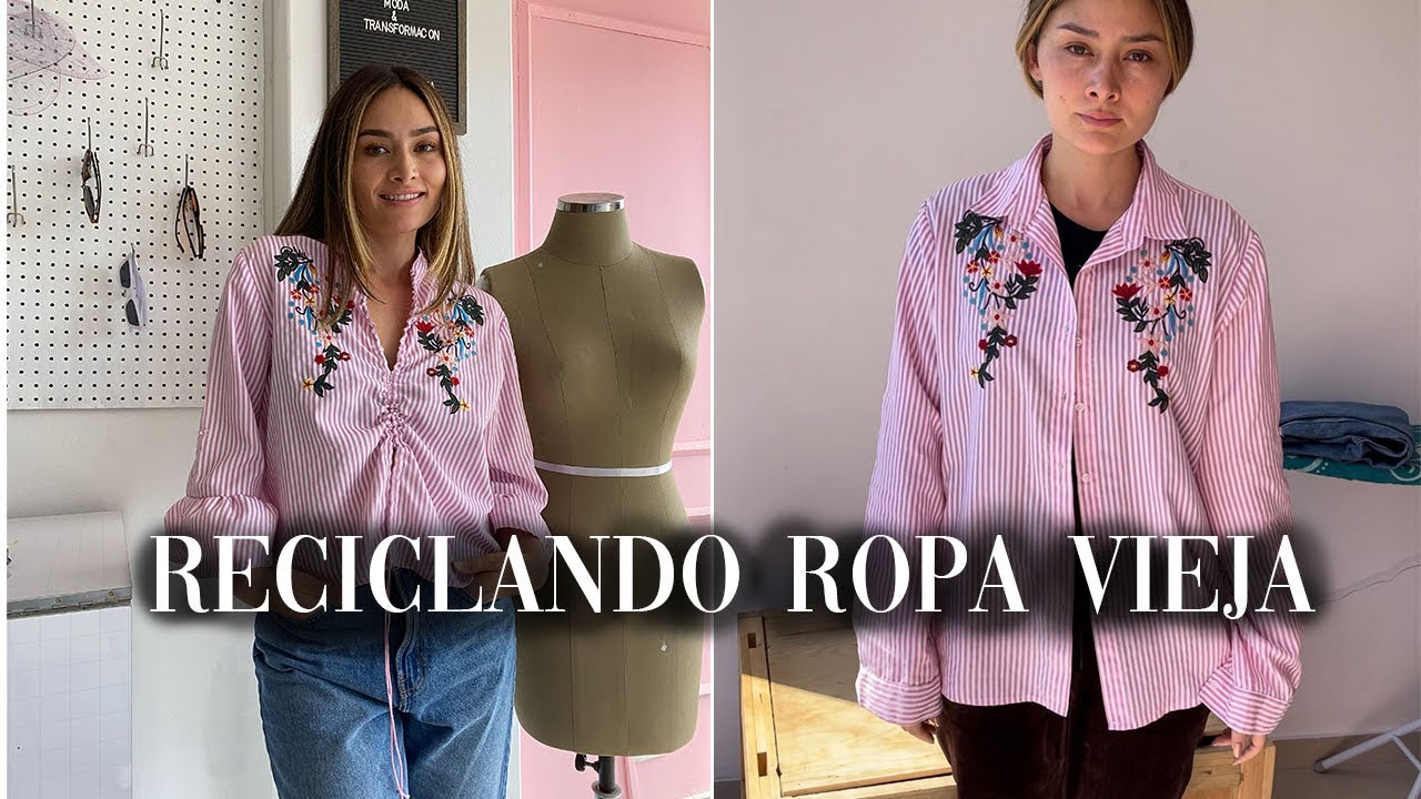 REDISEÑA TU ROPA VIEJA CON ESTA IDEA - YouTube