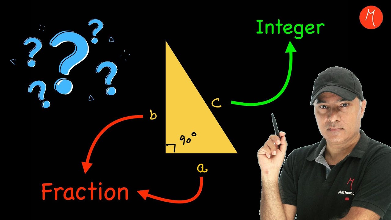 🔥 Is This Even Possible? 📐 Right Triangle With Fraction Sides Explained ...