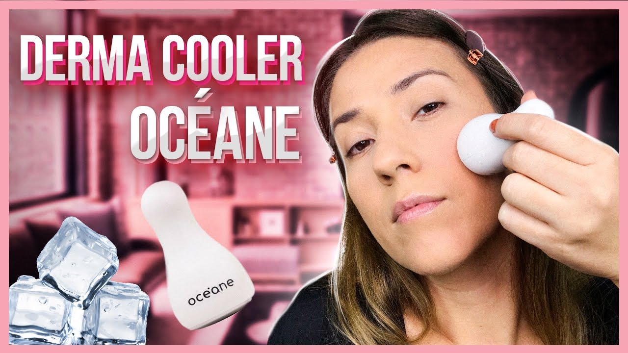 DERMA COOLER OCÉANE - Massageador facial gelado - YouTube
