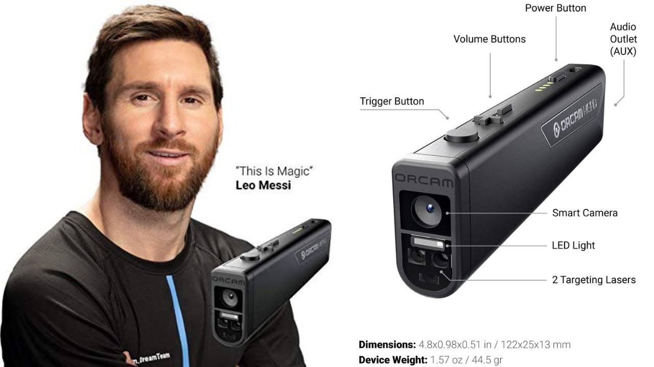 OrCam Read Smart Artificial Intelligence AI Assistive Reader Including ...