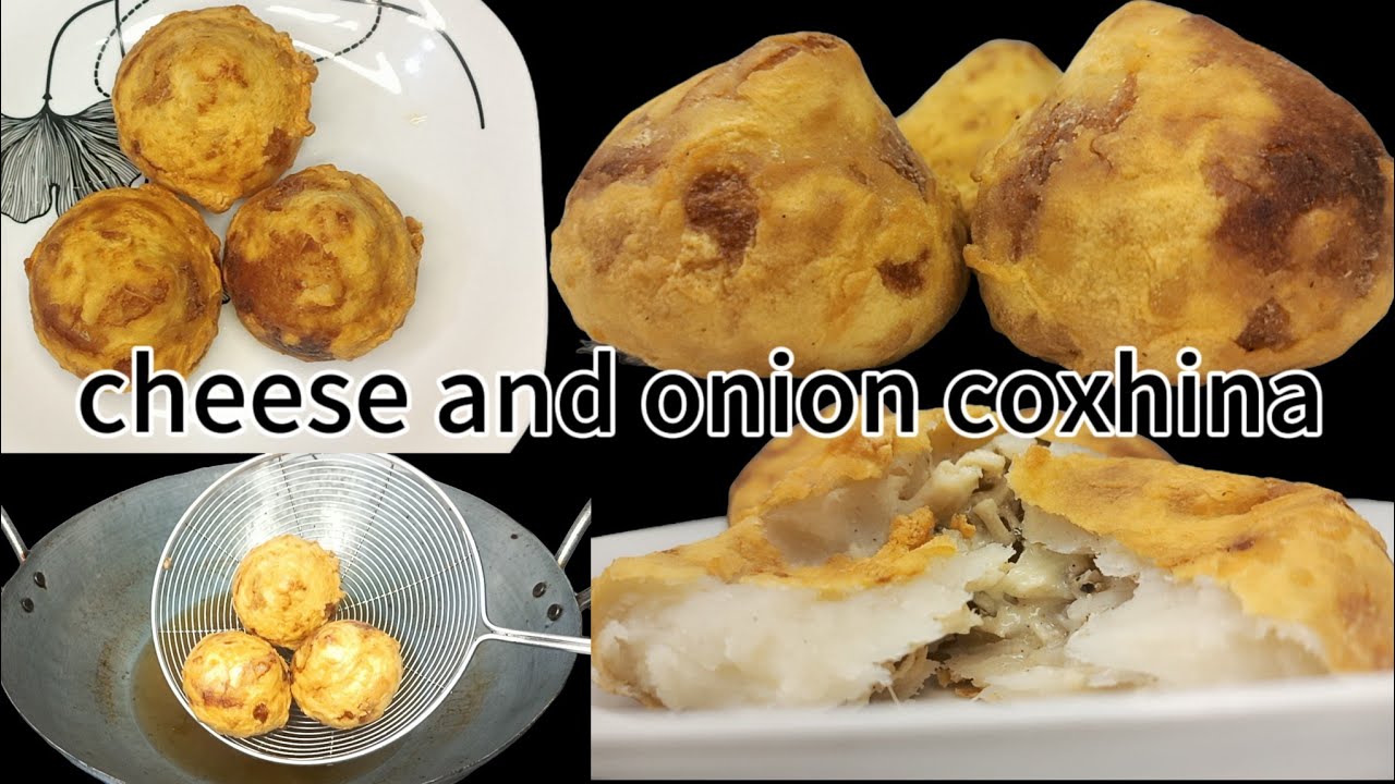 chicken cheese and onion coxhina from Brazilian cuisine @artificetube # ...