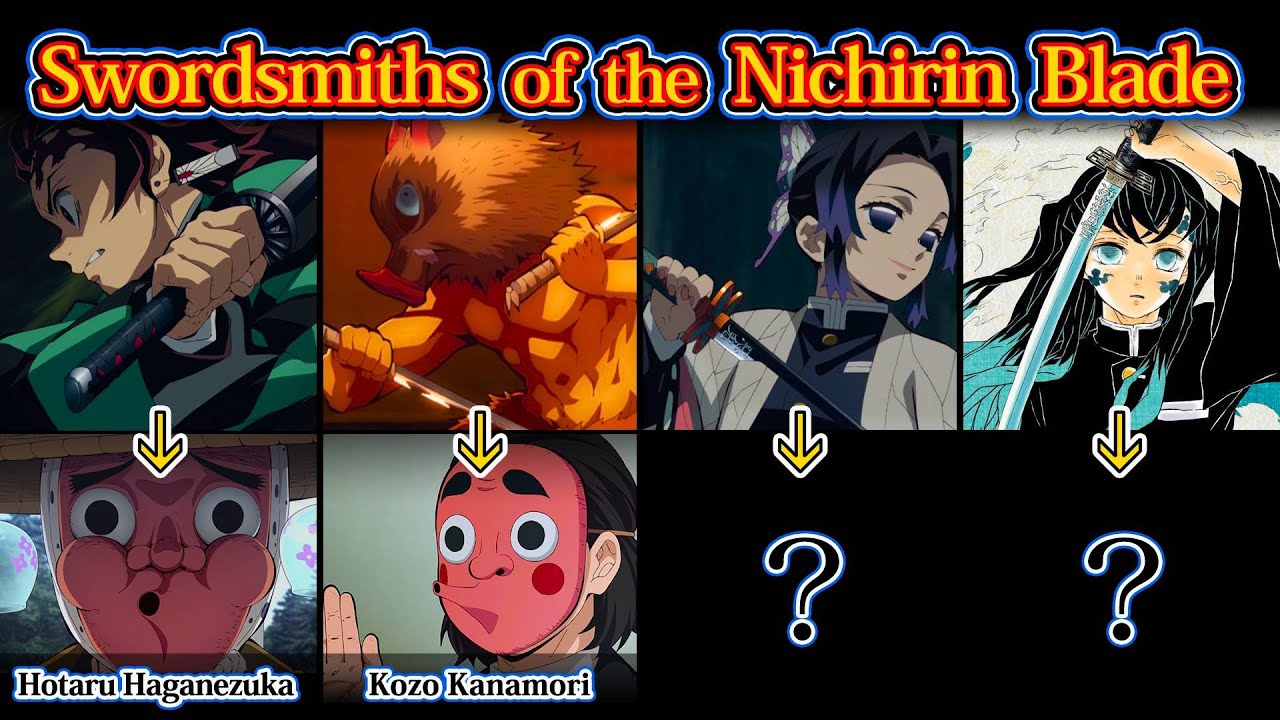 [Demon Slayer] The Swordsmiths of the Must-Have Nichirin Blade! Their ...