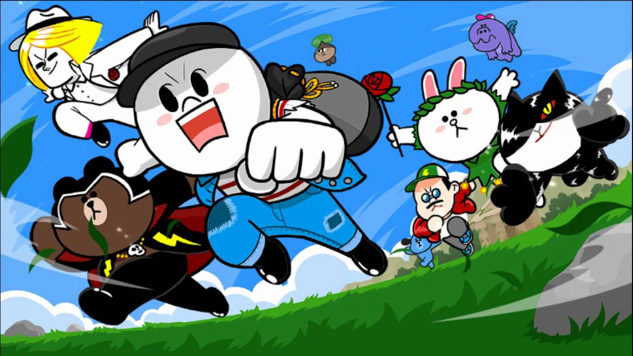 LINE Rangers - All Menu Theme - YouTube