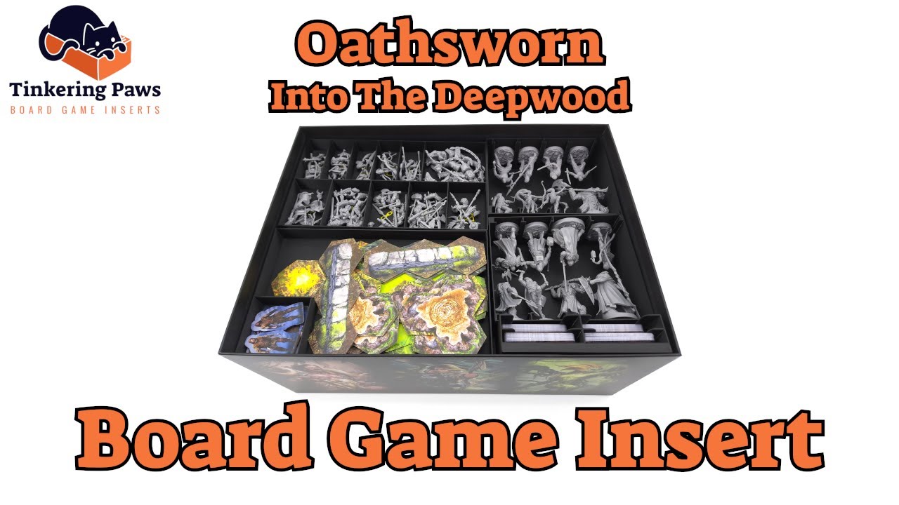 Oathsworn - Insert / Organizer - Instructional Video - By Tinkering ...