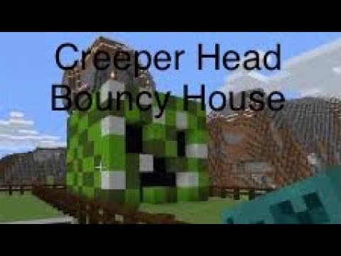 Minecraft Bouncy House Build - YouTube