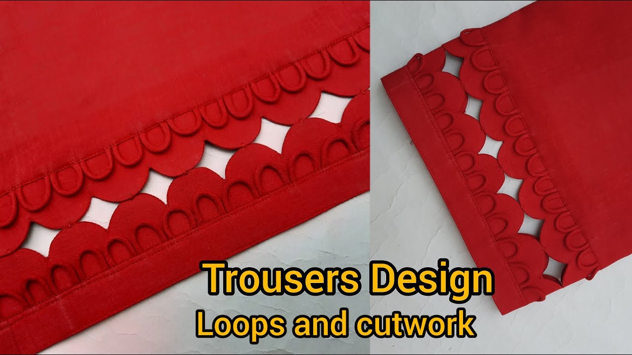 Unique & loops Trouser Design 2023 | Beautiful trouser Design | Doori ...