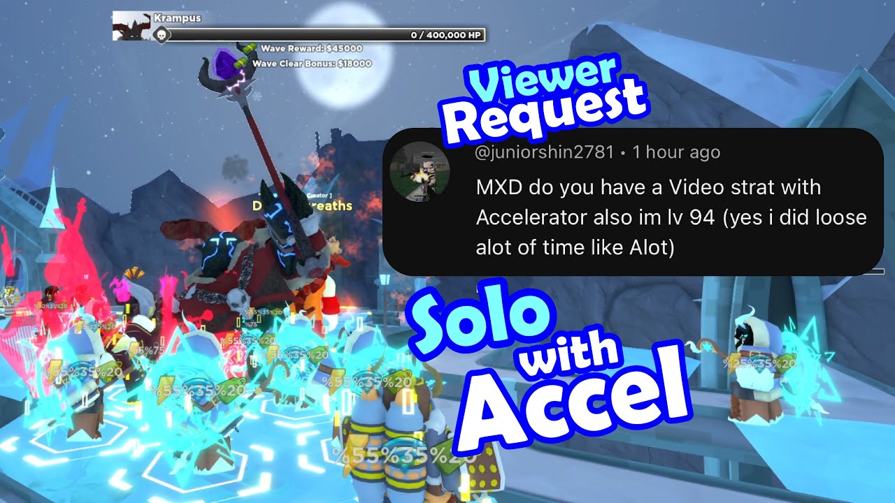 TDS Christmas Event 2023 Solo Triumph with Accelerator - Krampus ...