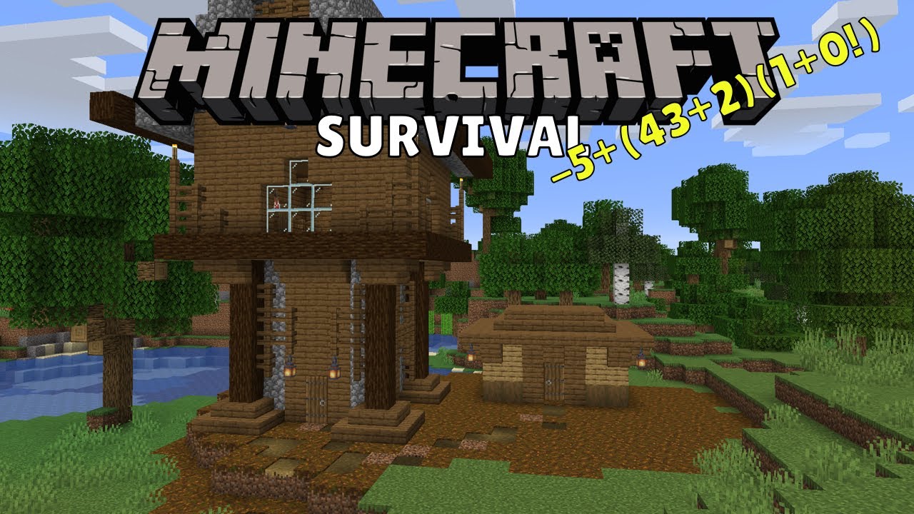 Building A Brewing Building | Minecraft Survival - Part 10 - YouTube