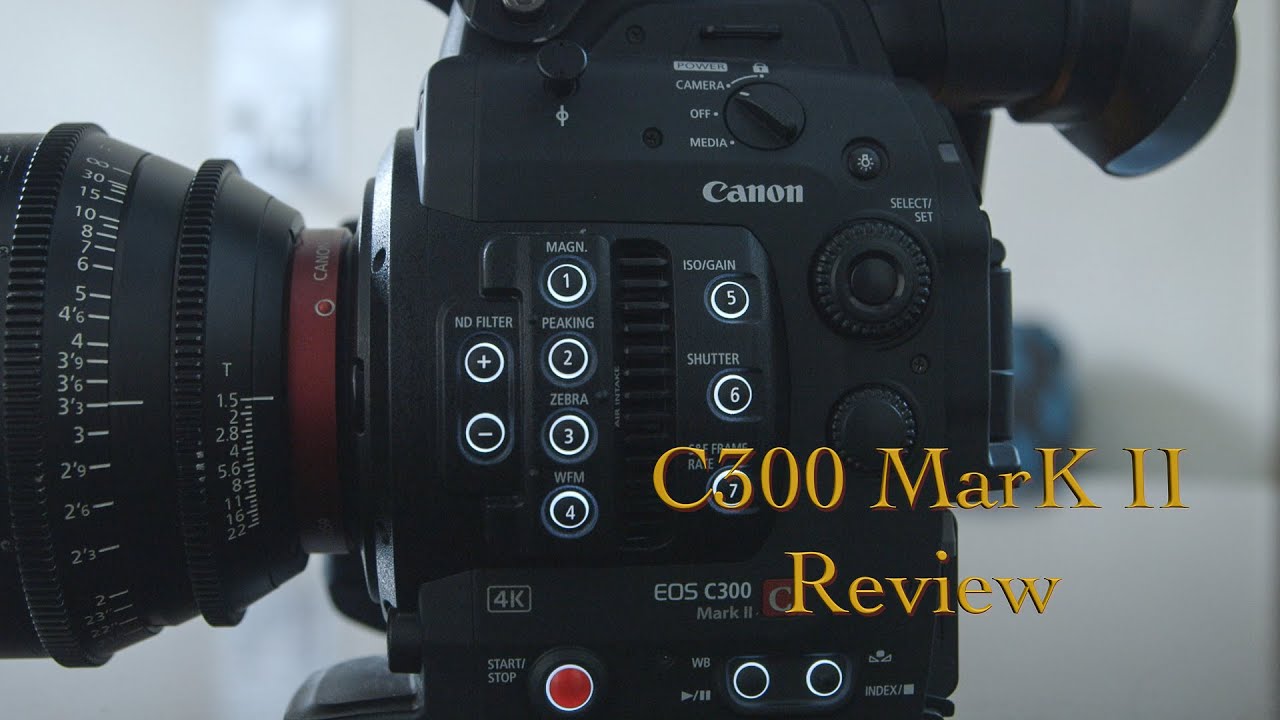 Canon C300 Mark II Review - YouTube