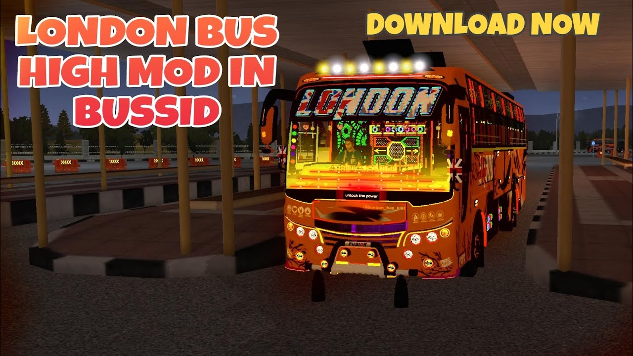 London Bus Mod In Bus Simulator Indonesia - Bussid Bus Mod - Bussid Car ...