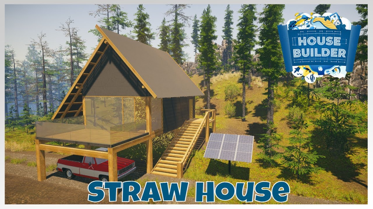 House Builder: Straw House - YouTube