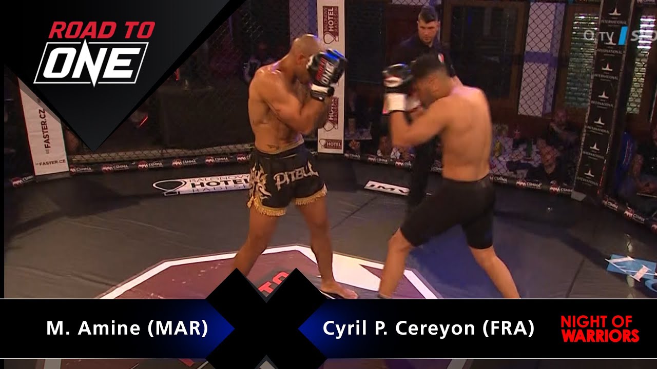 Night of Warriors 17: Road to ONE - Mohamed Amine (MAR) vs. Cyril Paul ...