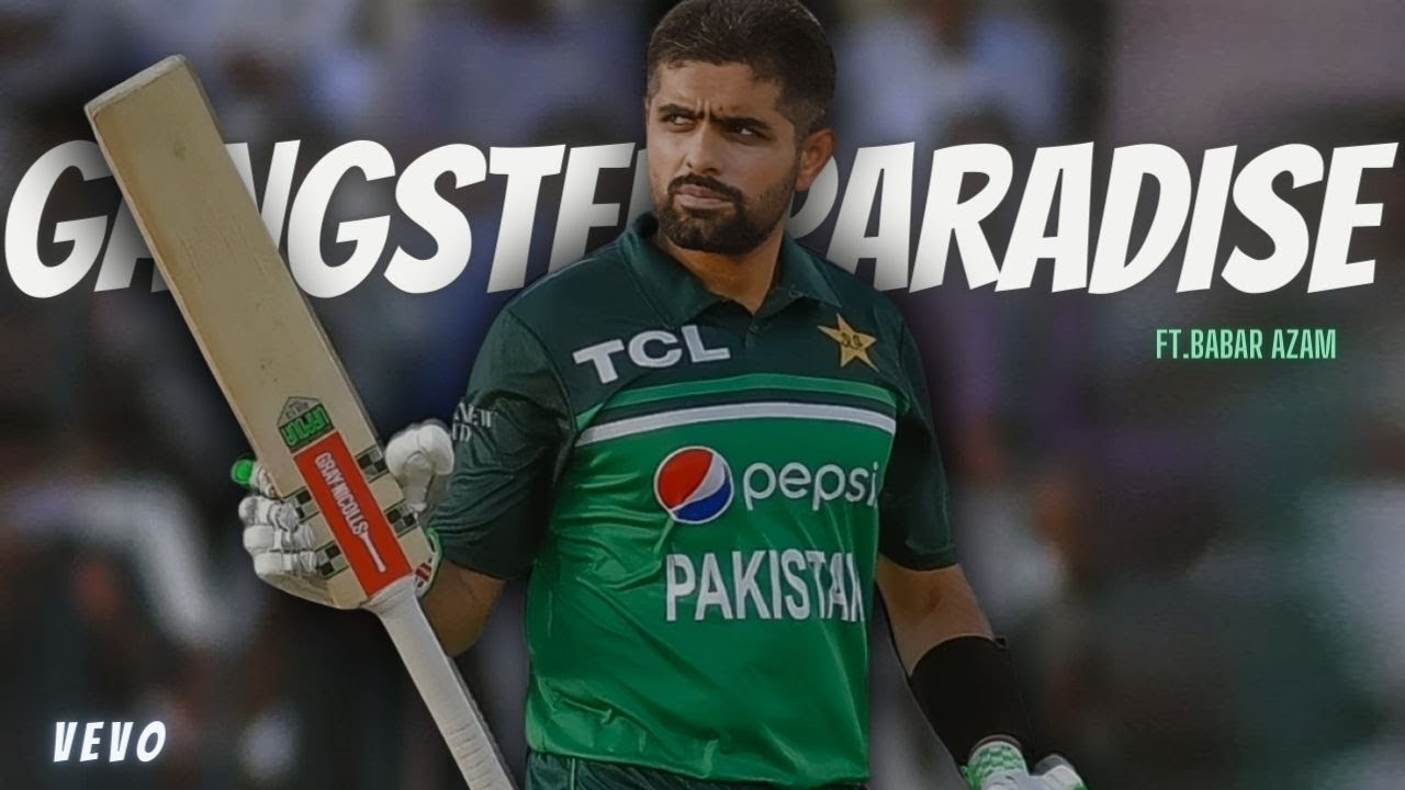 BABAR AZAM X GANGSTER PARADISE ~ BEAT SYNC ~ BABAR COVER DRIVES ...