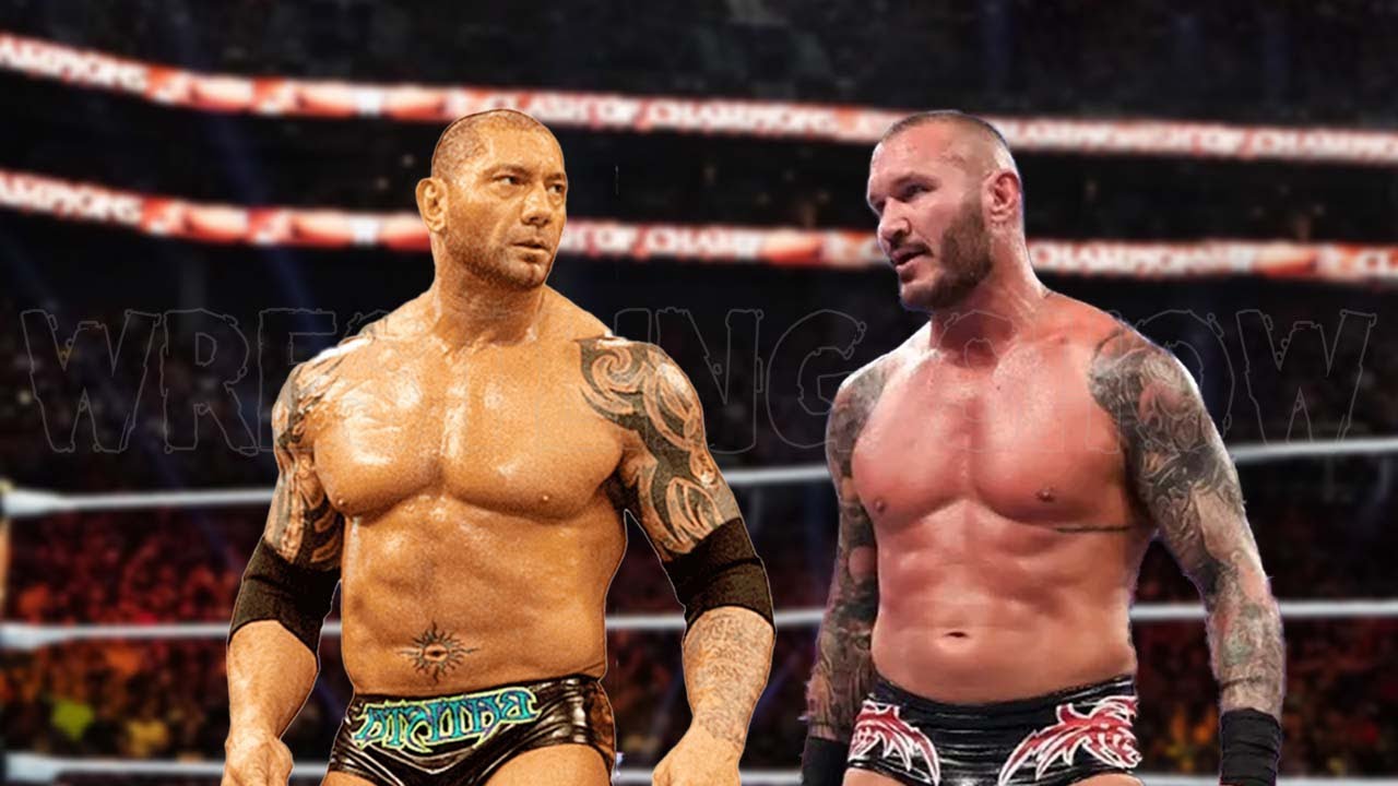 Randy Orton vs Batista Match Wrestling Show - YouTube