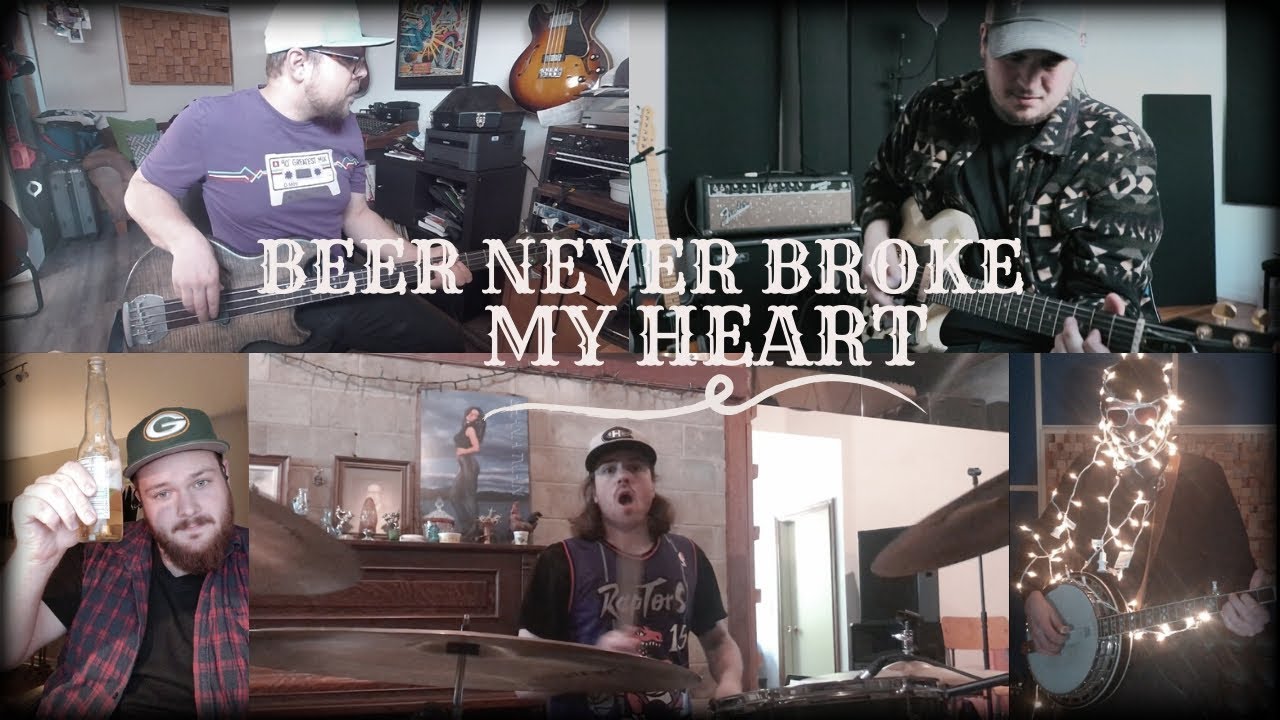 Jordan Levesque - Beer Never Broke My Heart - Luke Combs cover - YouTube