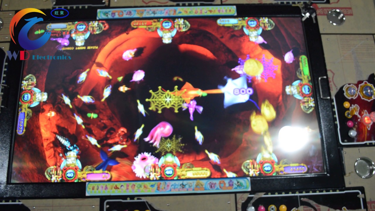 Ocean monster plus arcade skill fish game machine table - YouTube