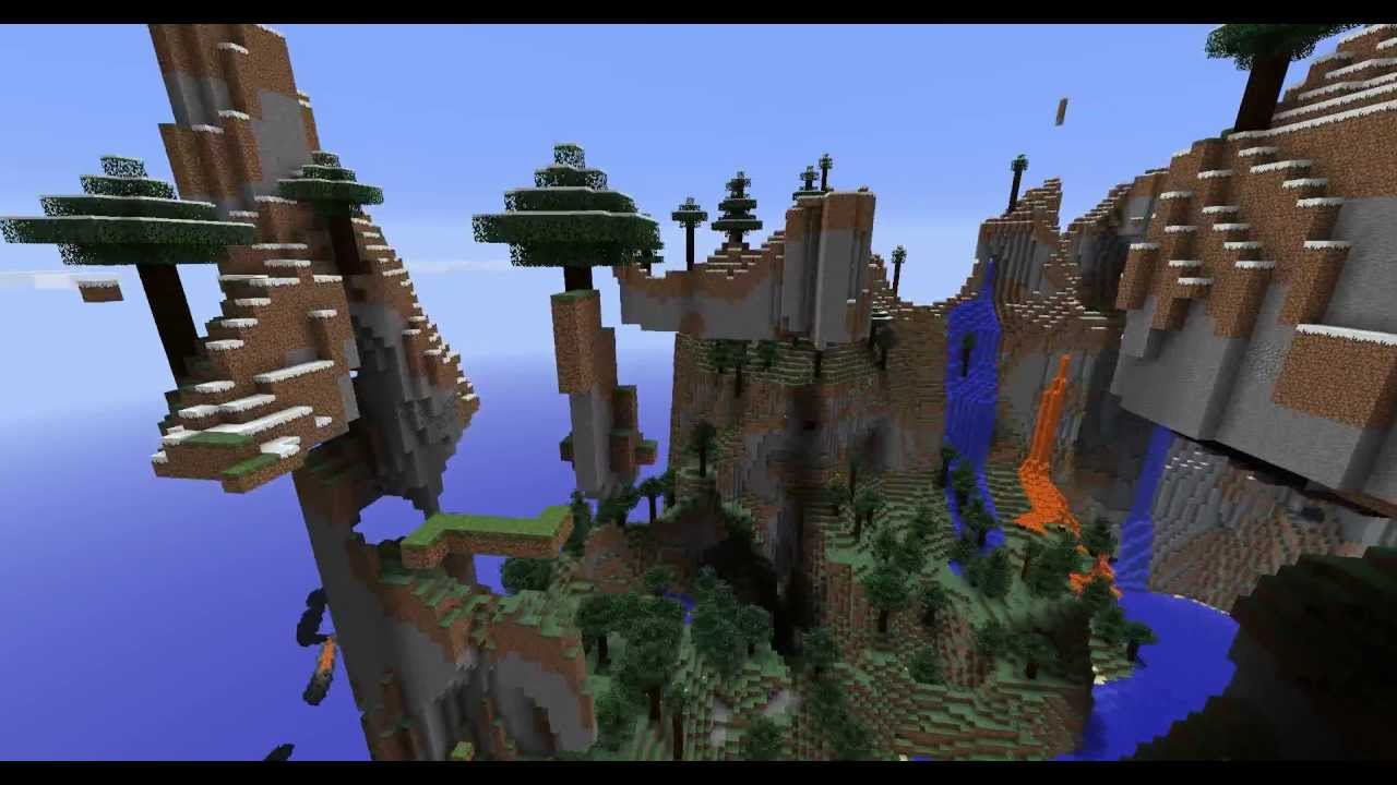 Minecraft - Amplified World - YouTube