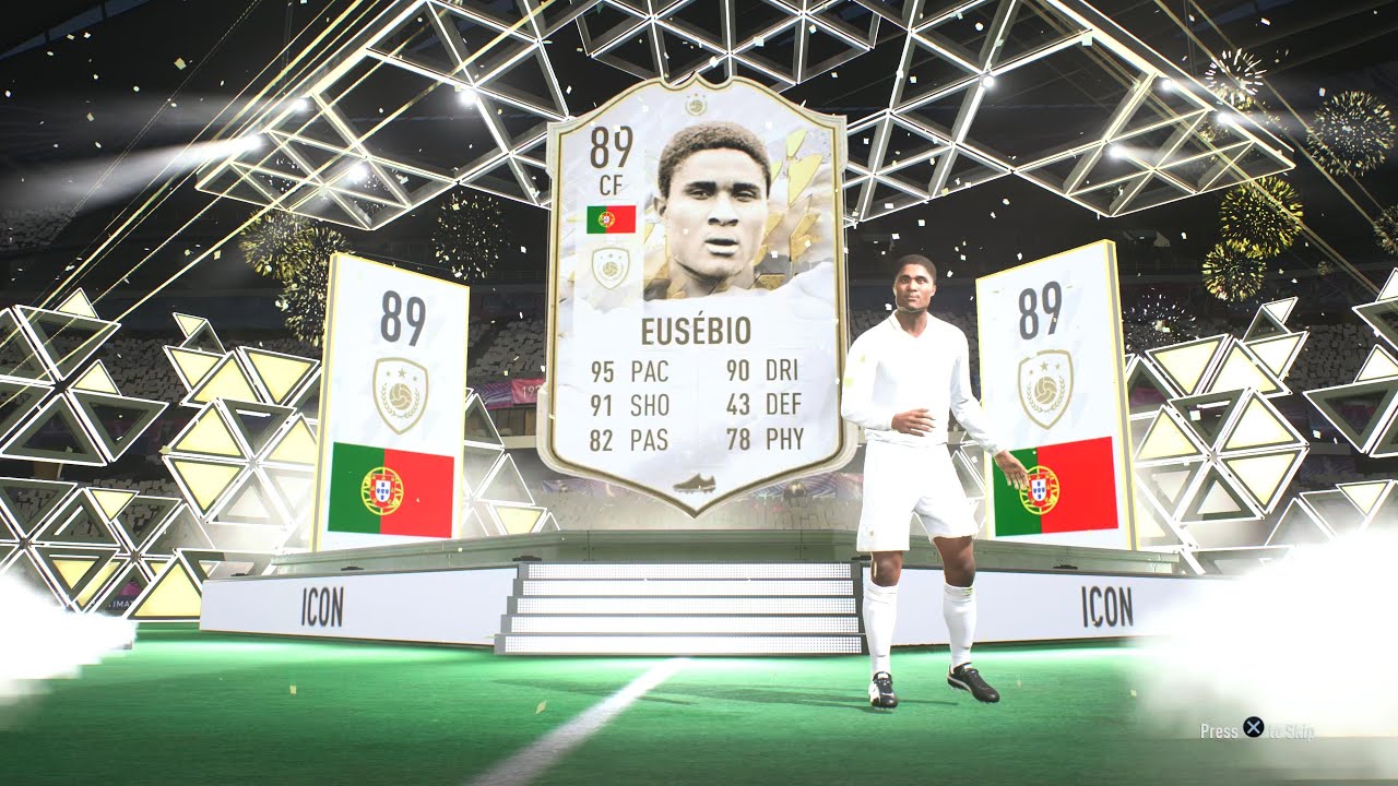 I Packed Eusebio 😱 Fifa 22 Base Icon Pack - YouTube