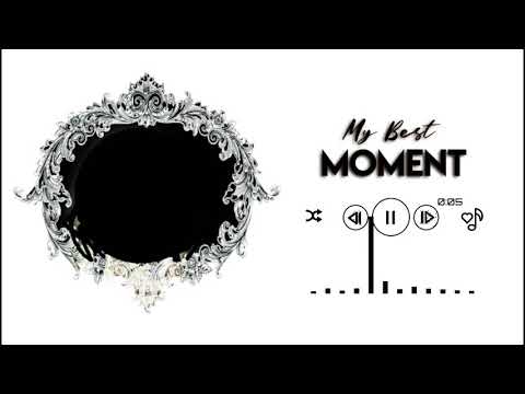 New fullscreen mood feel the music vector page avee player template for kinemaster with template lin