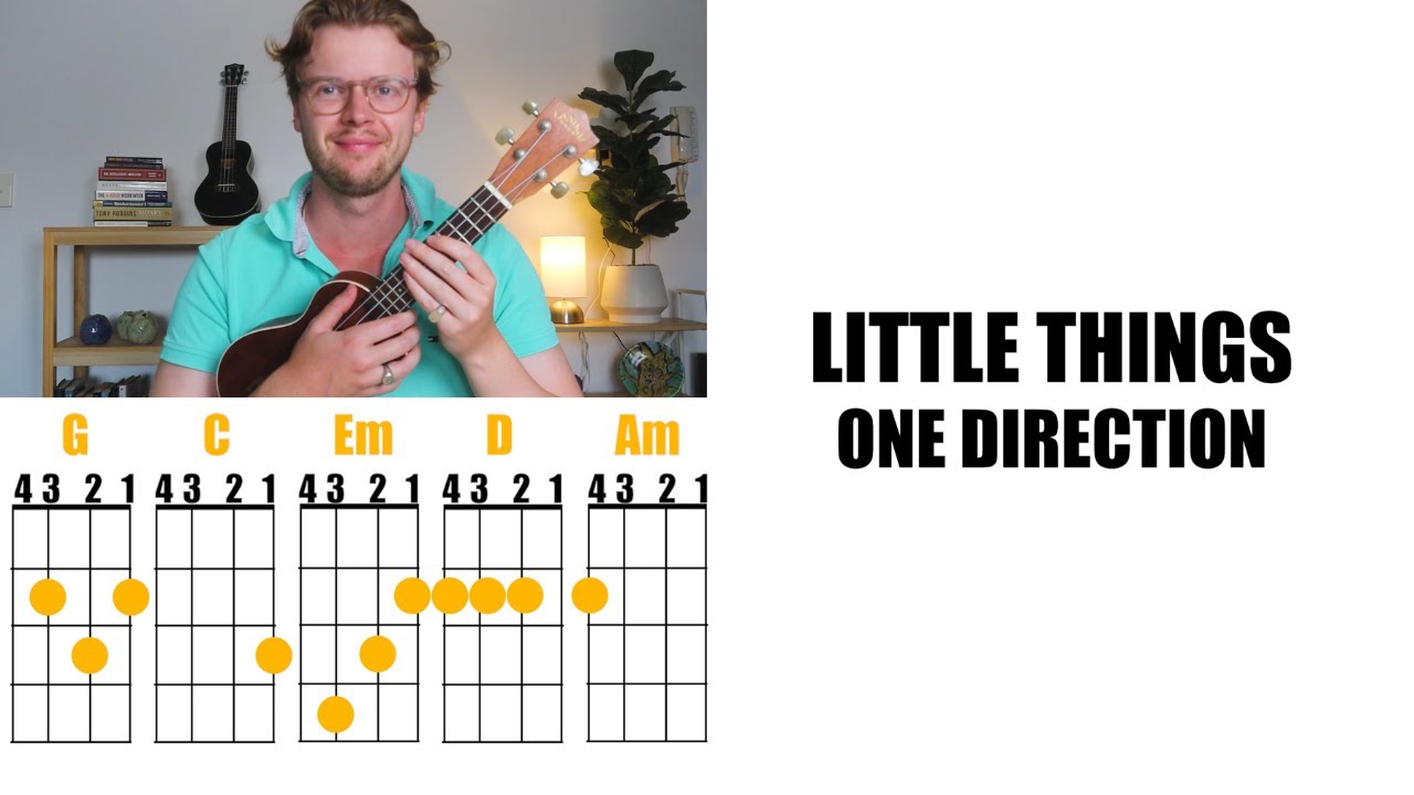 Little Things - One Direction (Ukulele Play Along With Chords and ...
