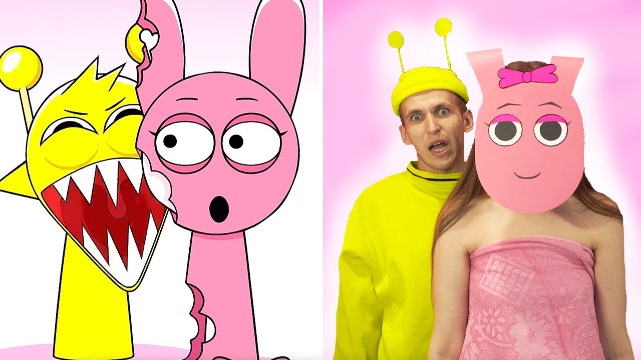 Sprunki 4 Phase 4 PVZ YOUNG PINKI Incredibox in Real life. ️ #sprunki # ...