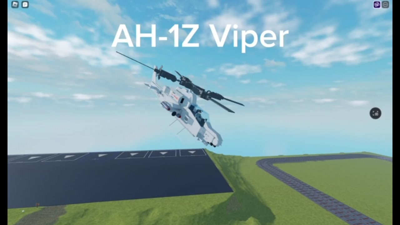 AH-1Z Viper tutorial in plane crazy 【ROBLOX】 - YouTube