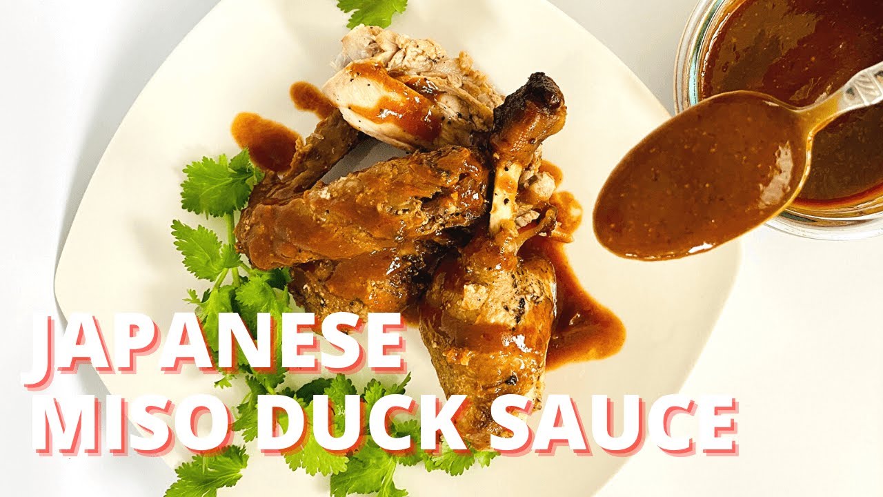 Easy Miso Duck Sauce Recipe| Japanese-Style Miso Duck Sauce Using The ...