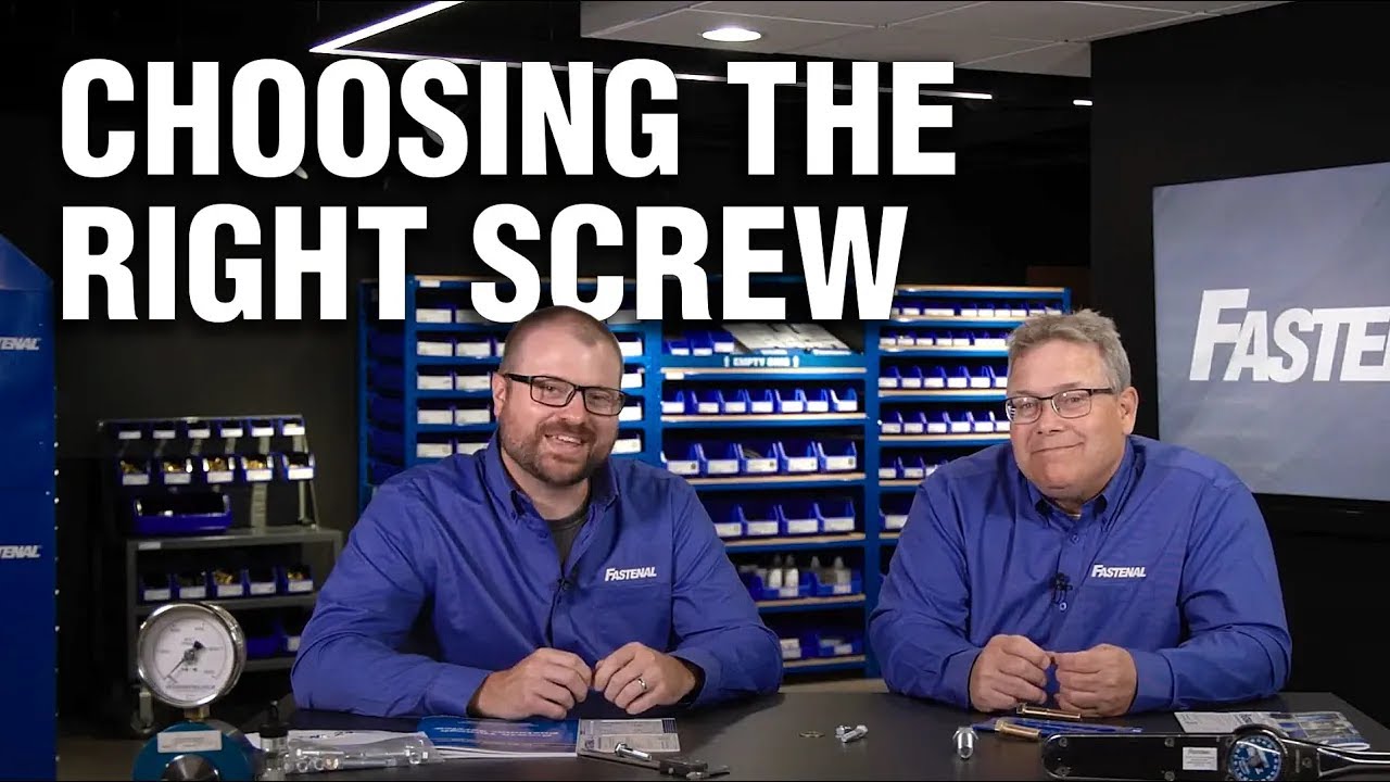 Fastener Focus: Choosing the Right Screw for the Application - YouTube