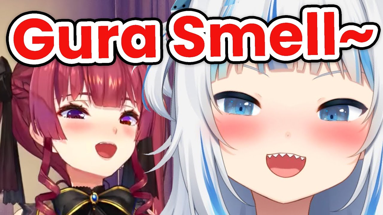 𝐌𝐚𝐫𝐢𝐧𝐞 𝐒𝐦𝐞𝐥𝐥𝐞𝐝 𝐆𝐮𝐫𝐚 𝐈𝐑𝐋 𝐟𝐨𝐫 𝐭𝐡𝐞 𝐟𝐢𝐫𝐬𝐭 𝐭𝐢𝐦𝐞 [Hololive] - YouTube