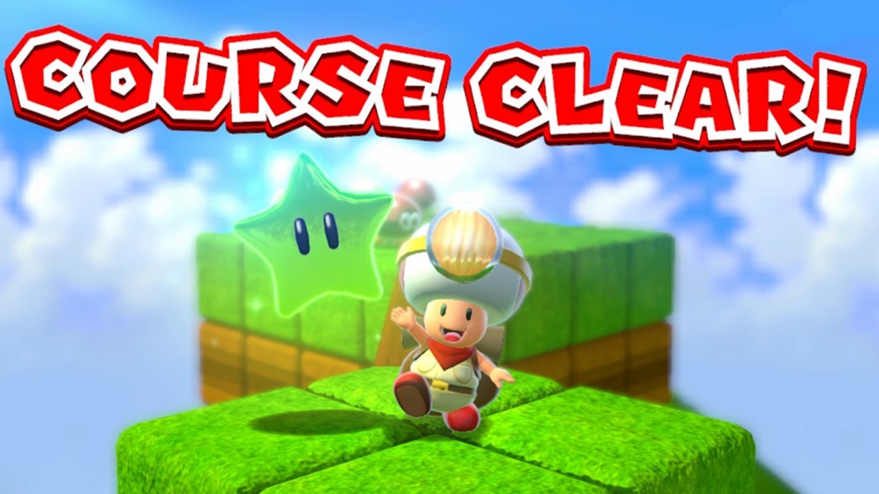 Super Mario 3D World - All Captain Toad Level - YouTube
