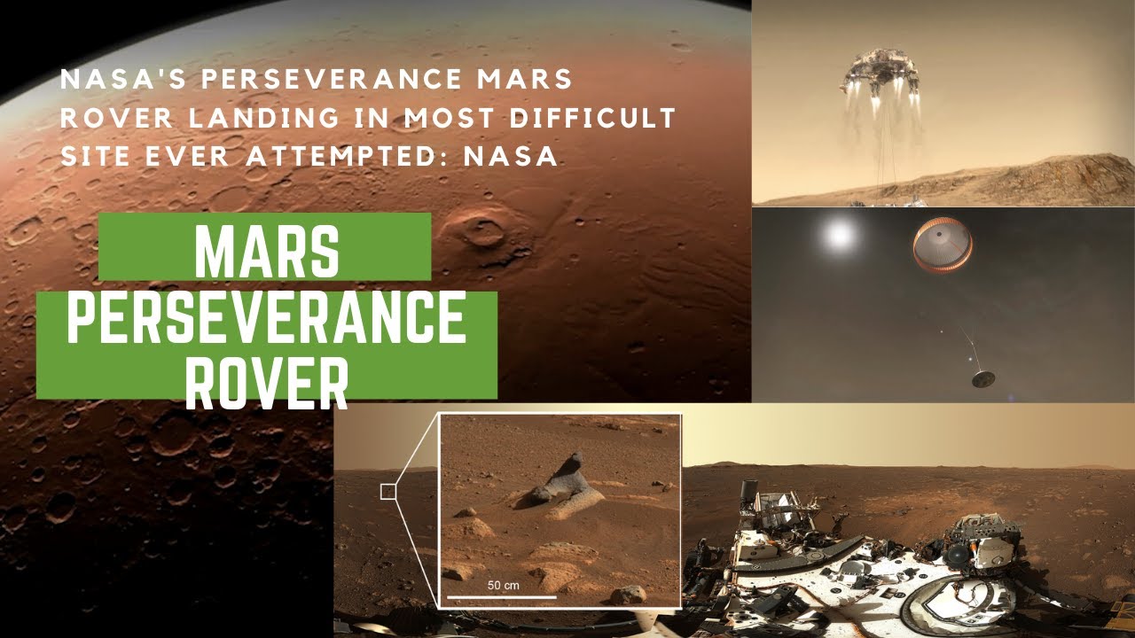 Watch how NASA's Mars Perseverance Rover landed on the red planet Mars ...