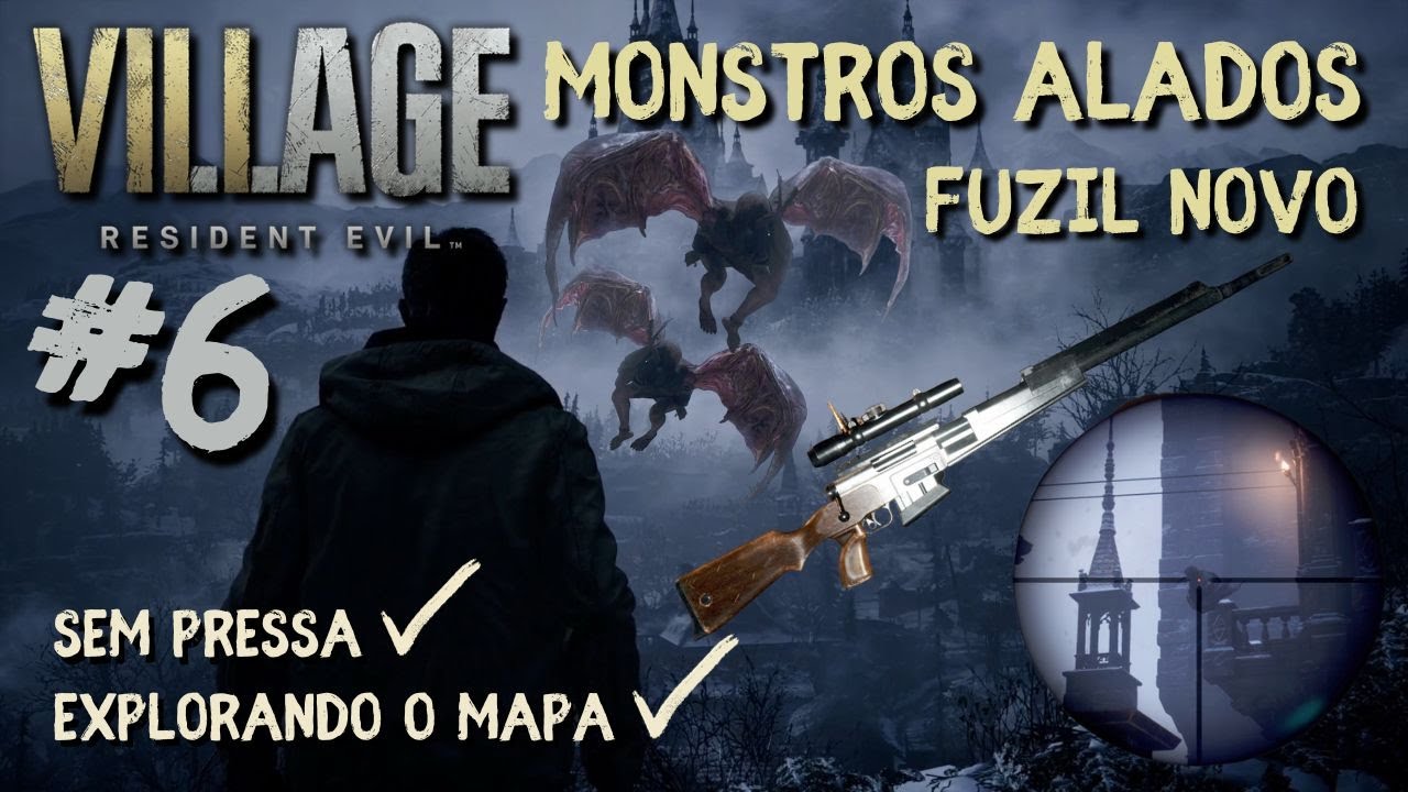 RESIDENT EVIL VILLAGE - GAMEPLAY SEM PRESSA | PUZZLES, MONSTROS NOVOS ...