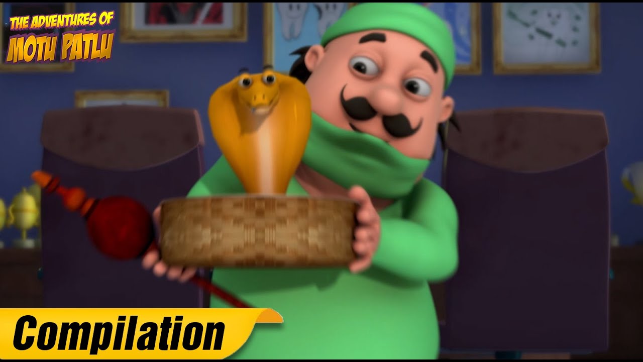 Motu Bana Sapera | New Compilation | 252 | Hindi Cartoon | Motu Patlu ...