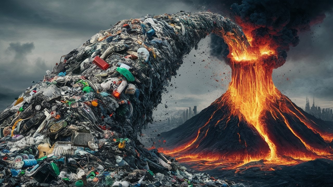 What If We Dumped Our Trash into Volcanoes? 🌋 - YouTube