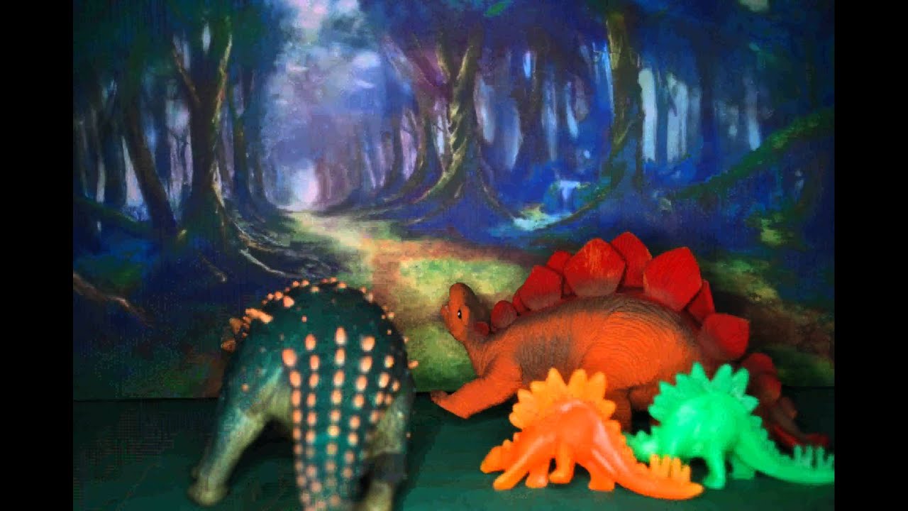 Dino Stop Motion - YouTube