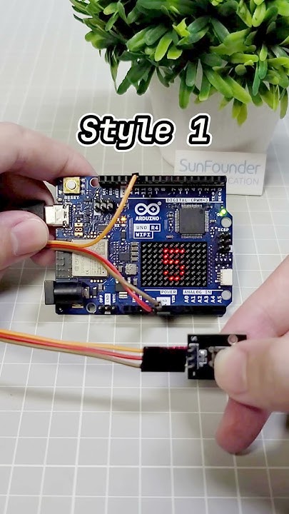 Which style do you prefer? Another Arduino Dice. #arduino #arduinoproject #diy - YouTube