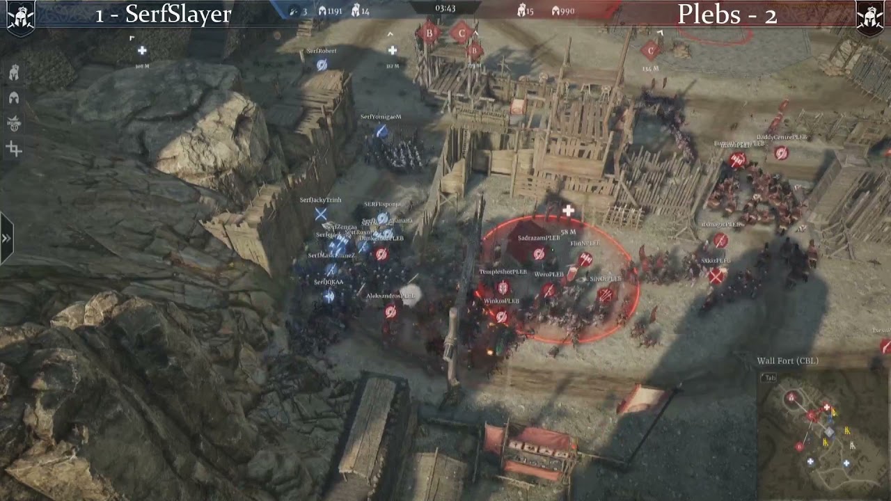 EU1 Serfslayer vs EU1 Plebs game 4 Highlights | CBL Winter tournament ...