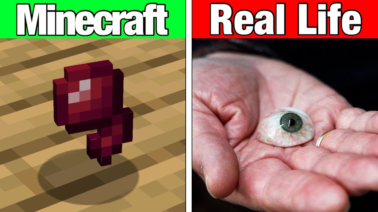 Realistic minecraft / Realistic water / lava / Steve - YouTube