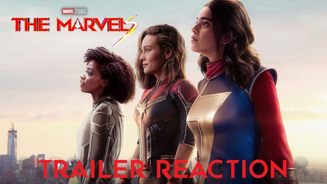 The Marvels Trailer Reaction - YouTube