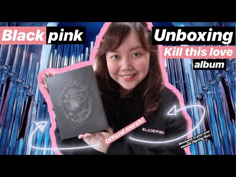 My first kpop merch! Blackpink hoodie + Unboxing my kill this love album | Fenina Tolentino