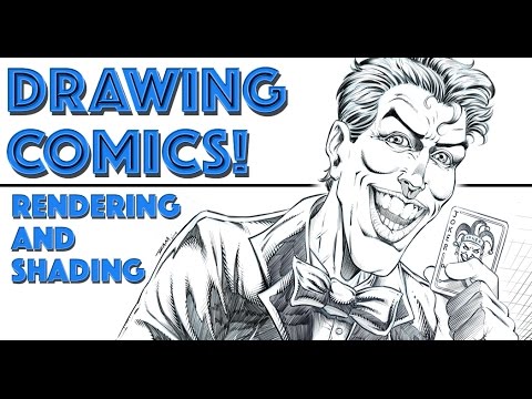 Lesson on Rendering and Shading Techniques for Comics - YouTube