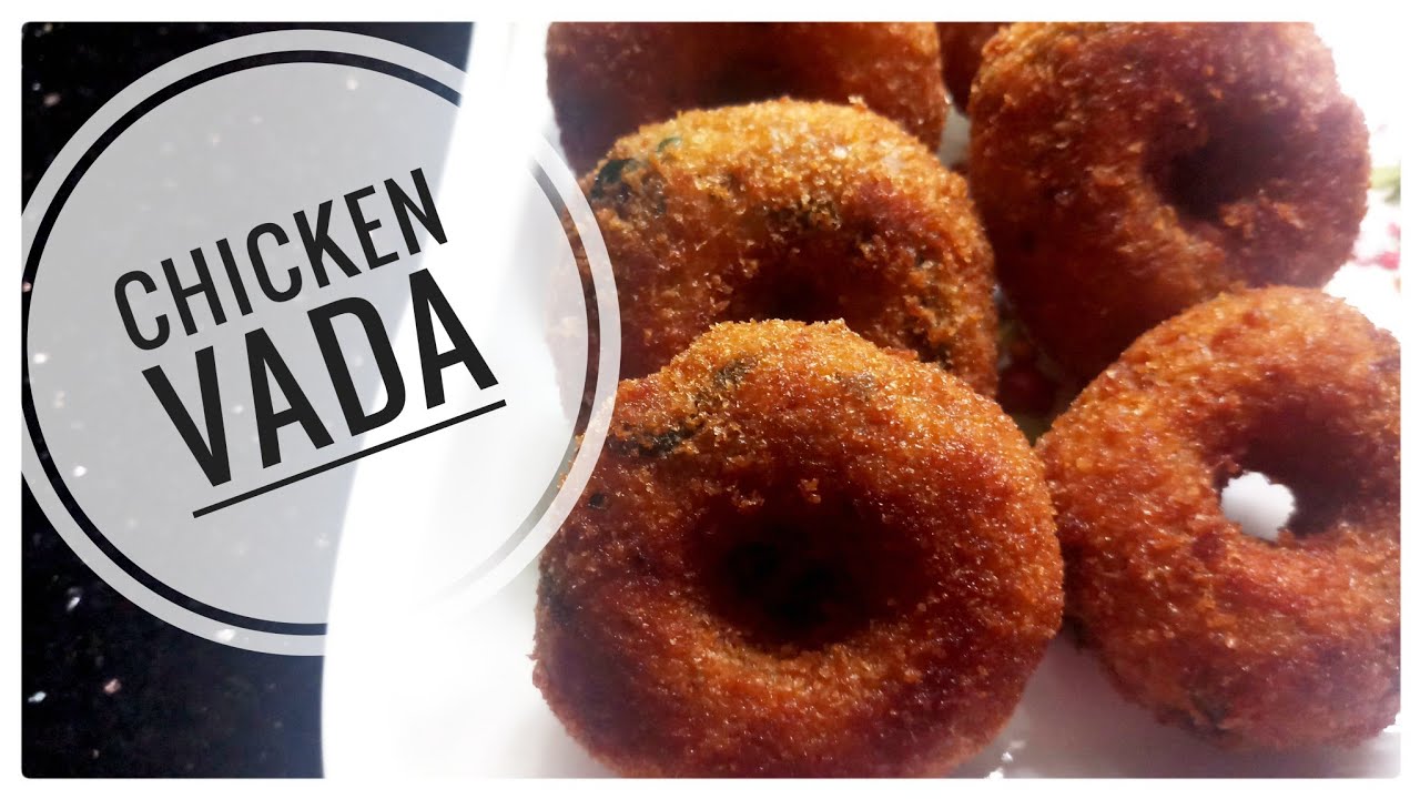 Chicken vada|Easy Teatime Snack|Chicken Recipe - YouTube
