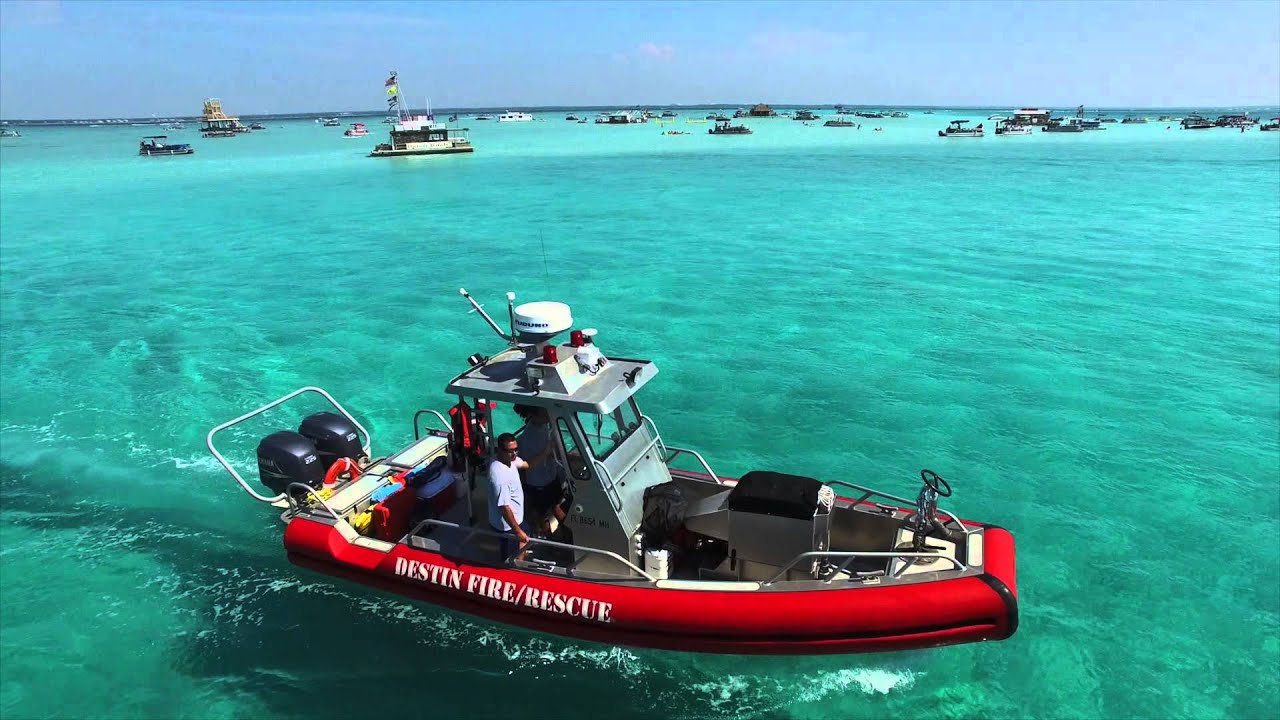 Destin Crab Island Patrol 4k - YouTube
