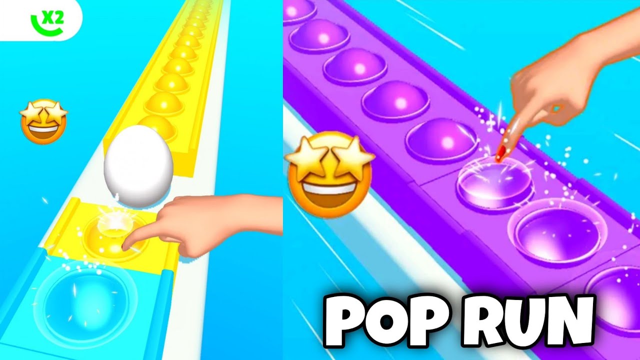 Pop Run 3D All Levels Android Gameplay Walkthrough HD Level 13-15 - YouTube