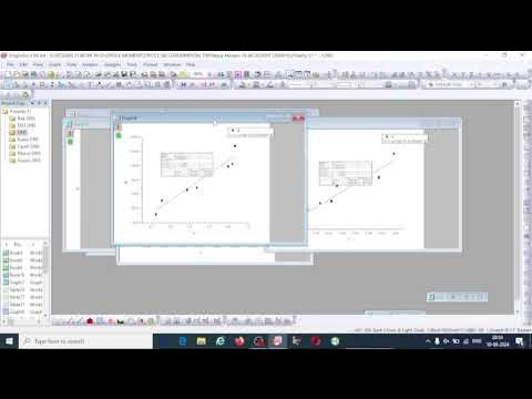 How to merge graphs in origin program - YouTube