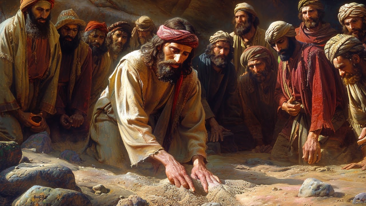 THE TRUE REASON WHY JESUS WROTE IN THE SAND - YouTube