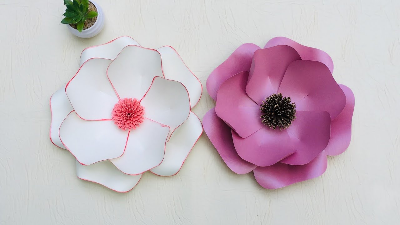 Paper Flower Backdrop Diy Template | Best Flower Site