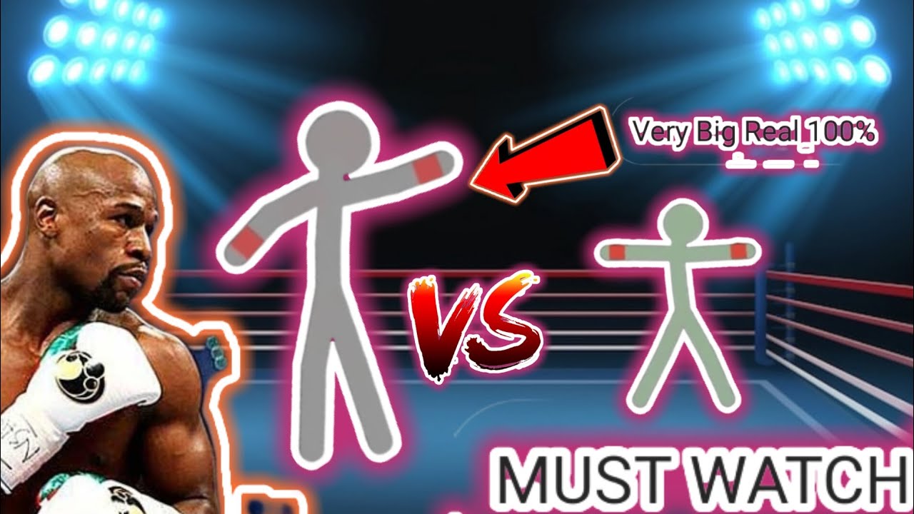 Big stickman vs Small stickman part 85 - YouTube
